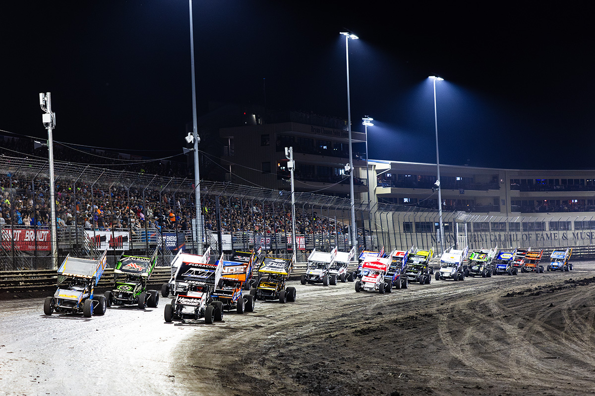 Knoxville Nationals Qualifying Night 1 - World of Outlaws Sprint Car Series